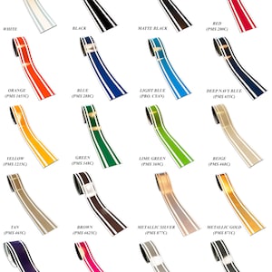 2"x72" Vinyl Racing Stripe Decal - Etsy