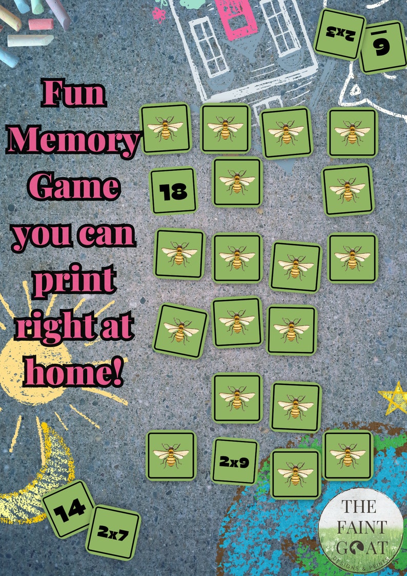 Insect Multiplication: Skip Counting & Flashcards - Etsy