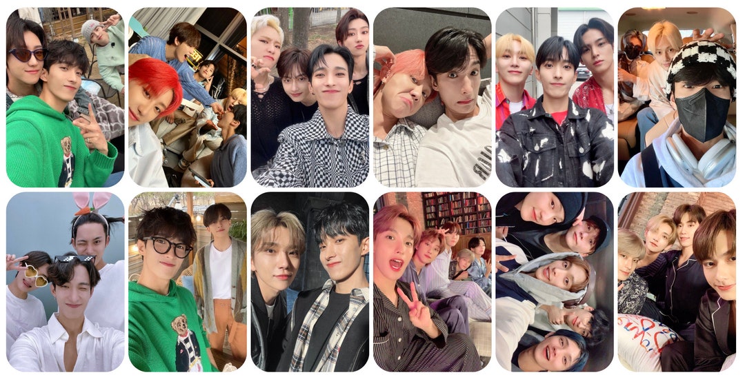 SEVENTEEN Group Photocards - Etsy