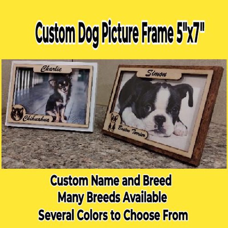 Dog Picture Frames - Etsy