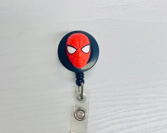 Spider Man Id Badge Holder - Etsy