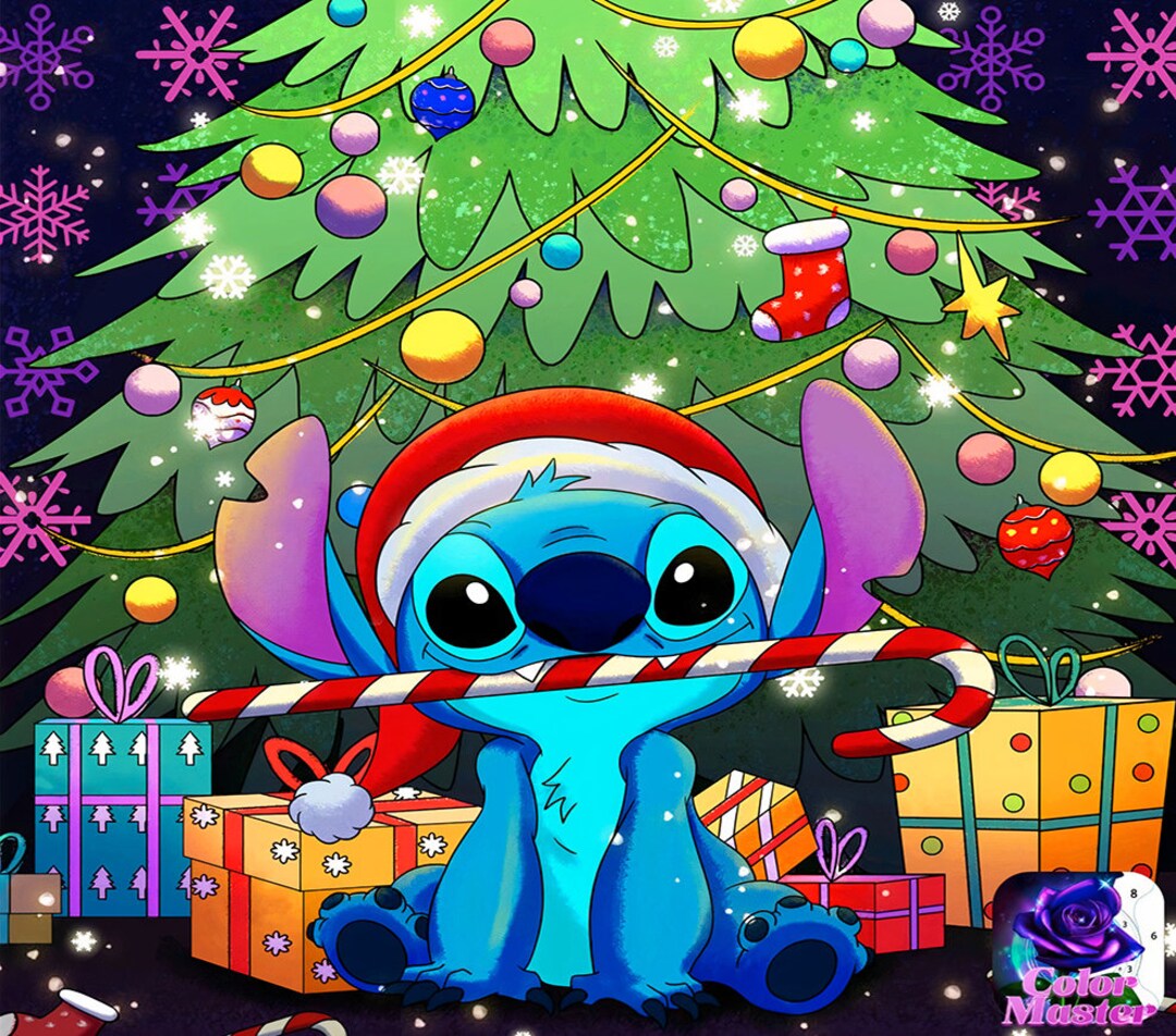 Stich With Tree Merry Christmas Shop Personalized 20oz - Etsy