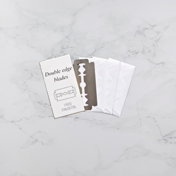 Seafoam Green Safety Razor Eco-friendly Reusable Razor With Stand 5 ...