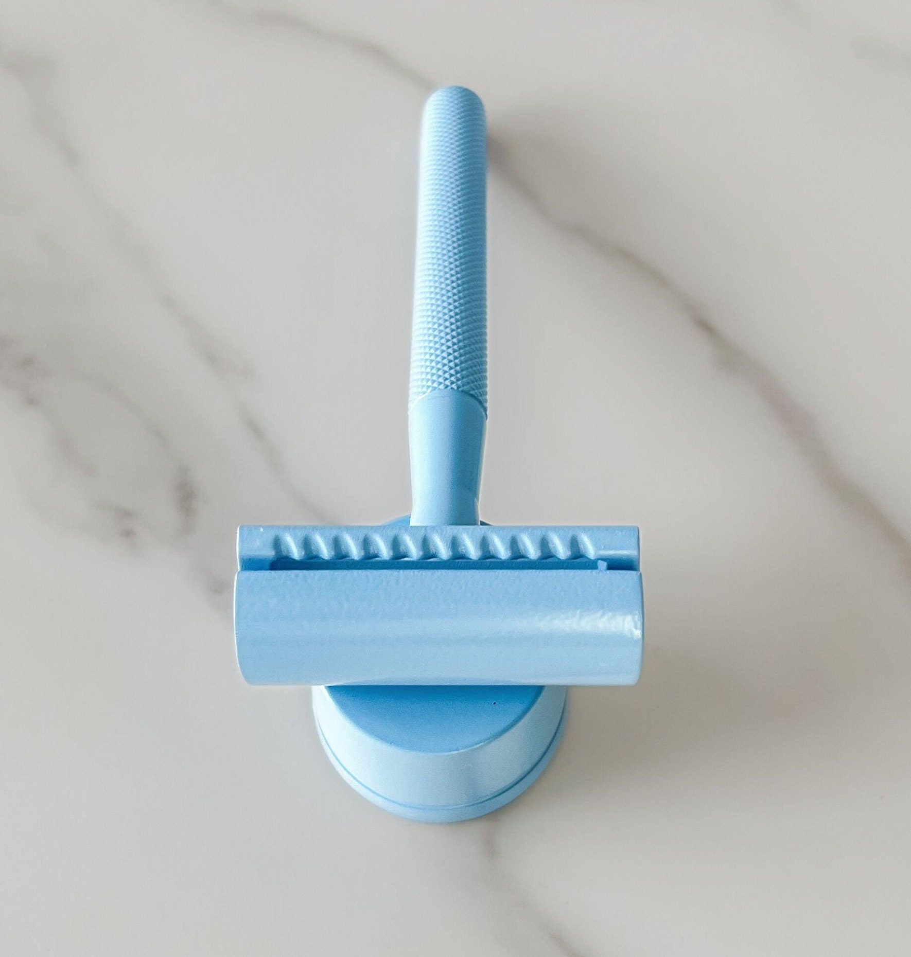 Lilac Safety Razor Eco-friendly Reusable Razor With Stand 5 Double ...