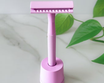 Seafoam Green Safety Razor Eco-friendly Reusable Razor With Stand 5 ...