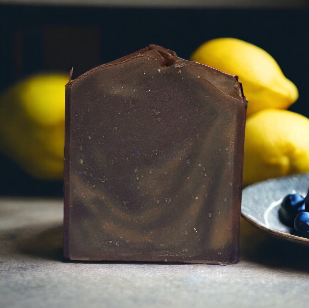 Lemon Blueberry Crumble Natural Handmade Soap | Gift for Her | Birthday ...