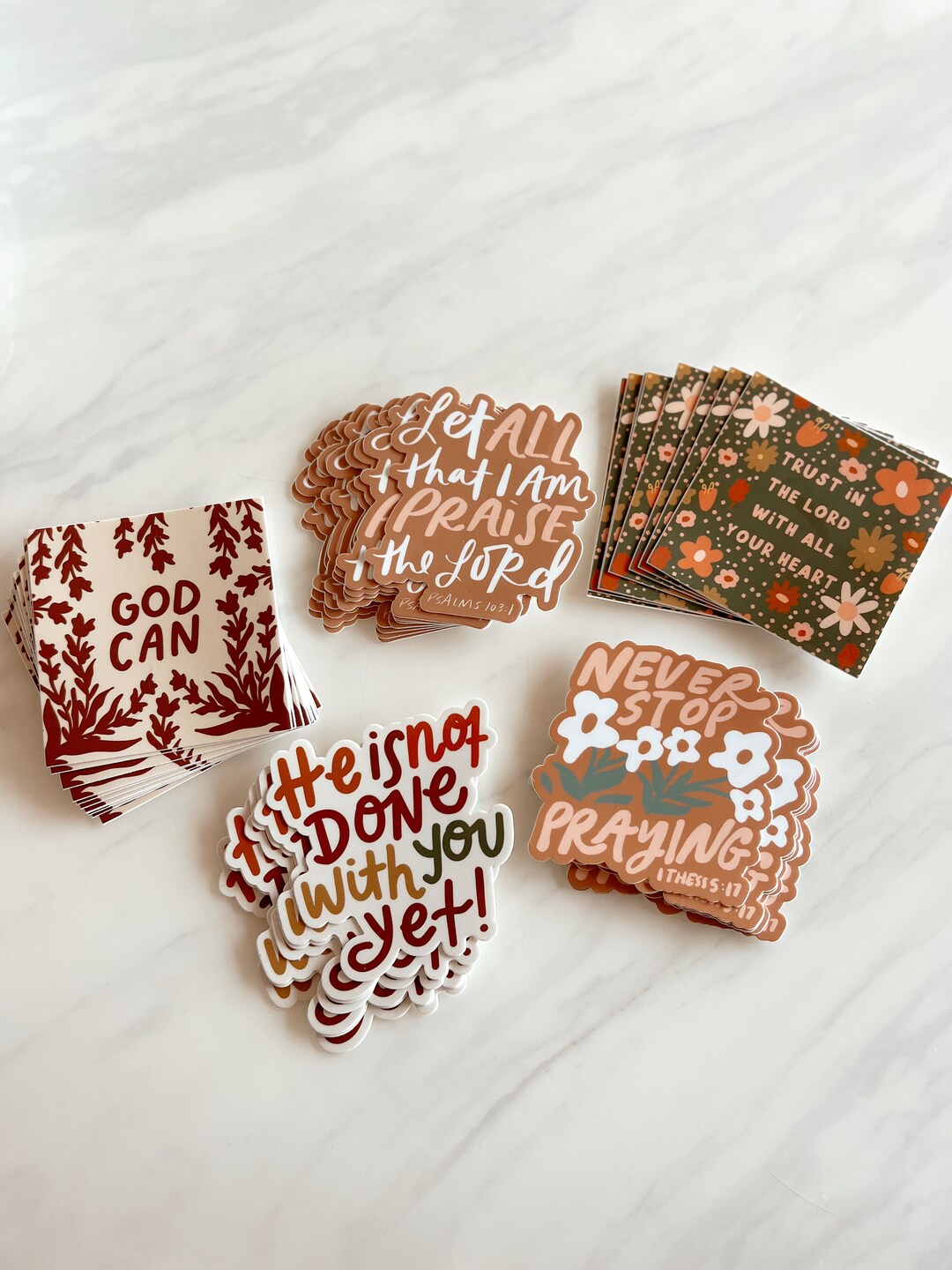 Spring Sticker Bundle | Pack of 5 - Etsy