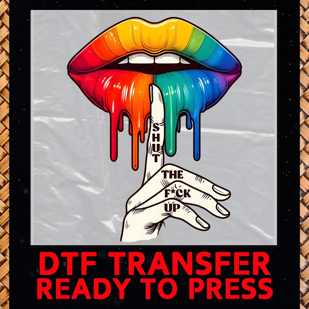 LGBTQ Lips Ready to Press, Autism Understand Decal Iron On, Autism ...