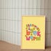 Certified Bookworm Butter Yellow Wall Art Classroom Library Book Lover ...
