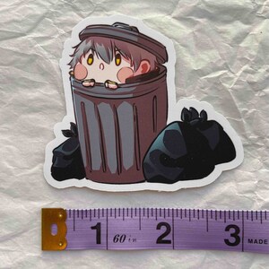Honkai: Star Rail Trailblazer & Trash Can Cute Chibi - Etsy
