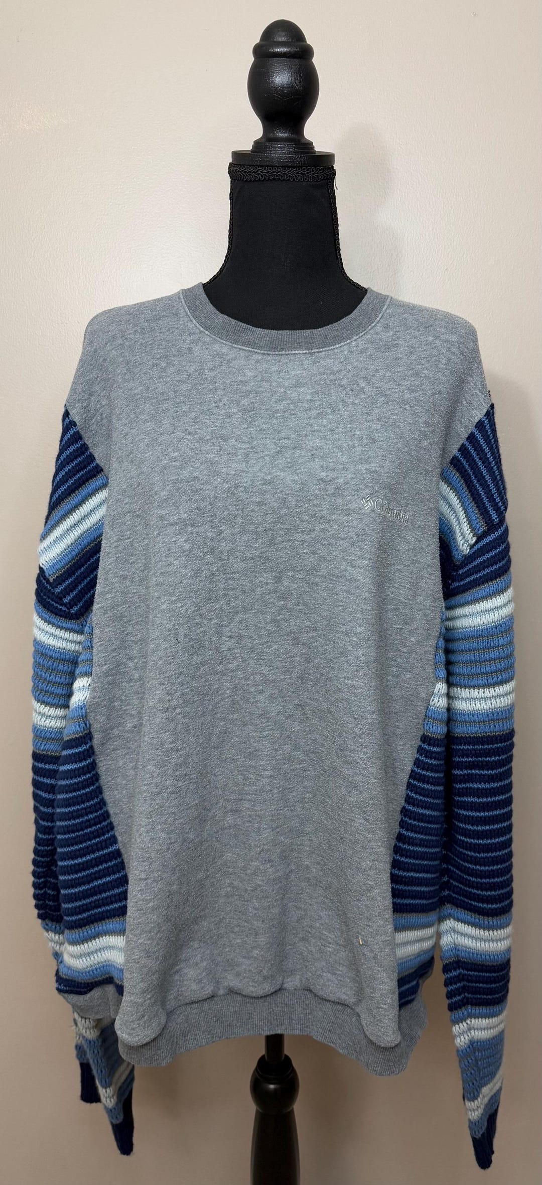 Columbia Crewneck/sweater Rework - Etsy