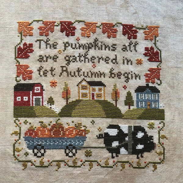 Primitive Cross Stitch - Etsy