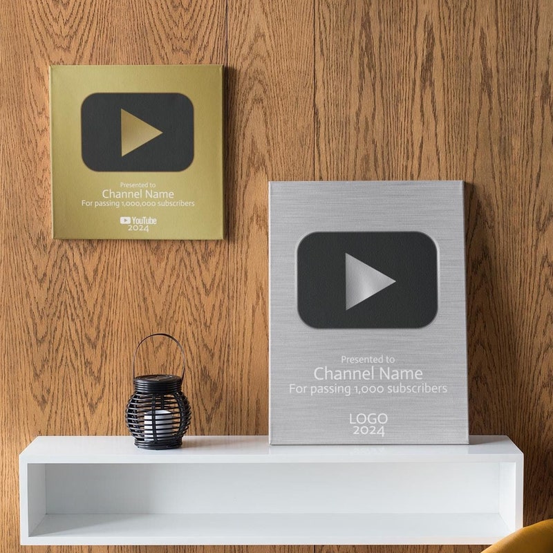 Youtube Play Button - Etsy