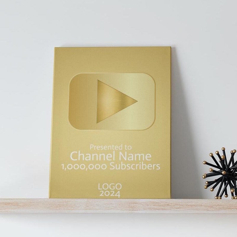 Youtube Play Button - Etsy