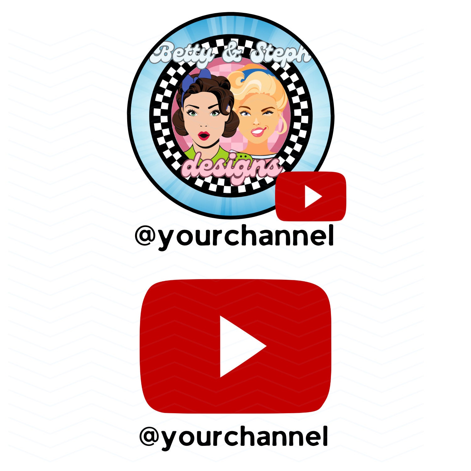 Personalized Youtube Creator Printable Package - Etsy