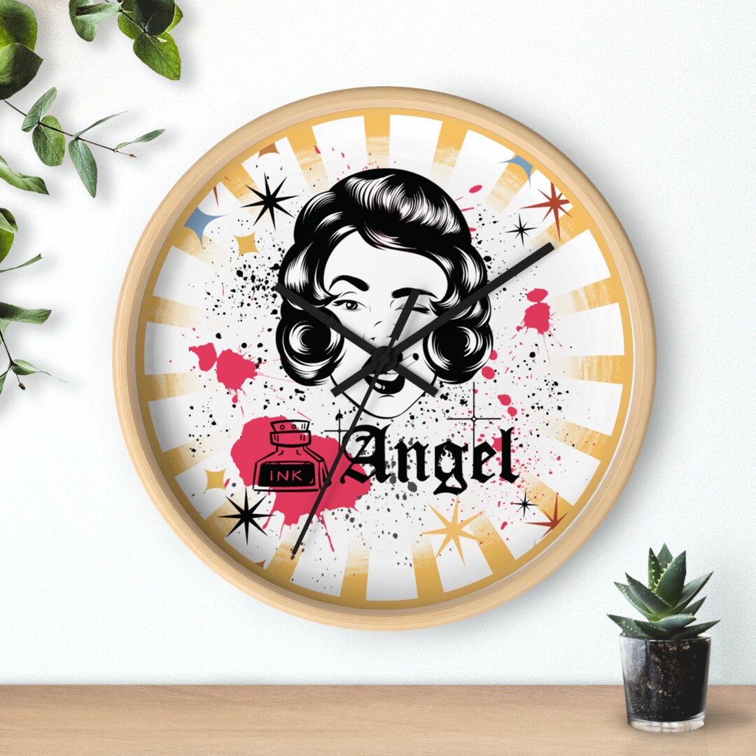 Creator's Wall Clock With Channel Picture - Etsy