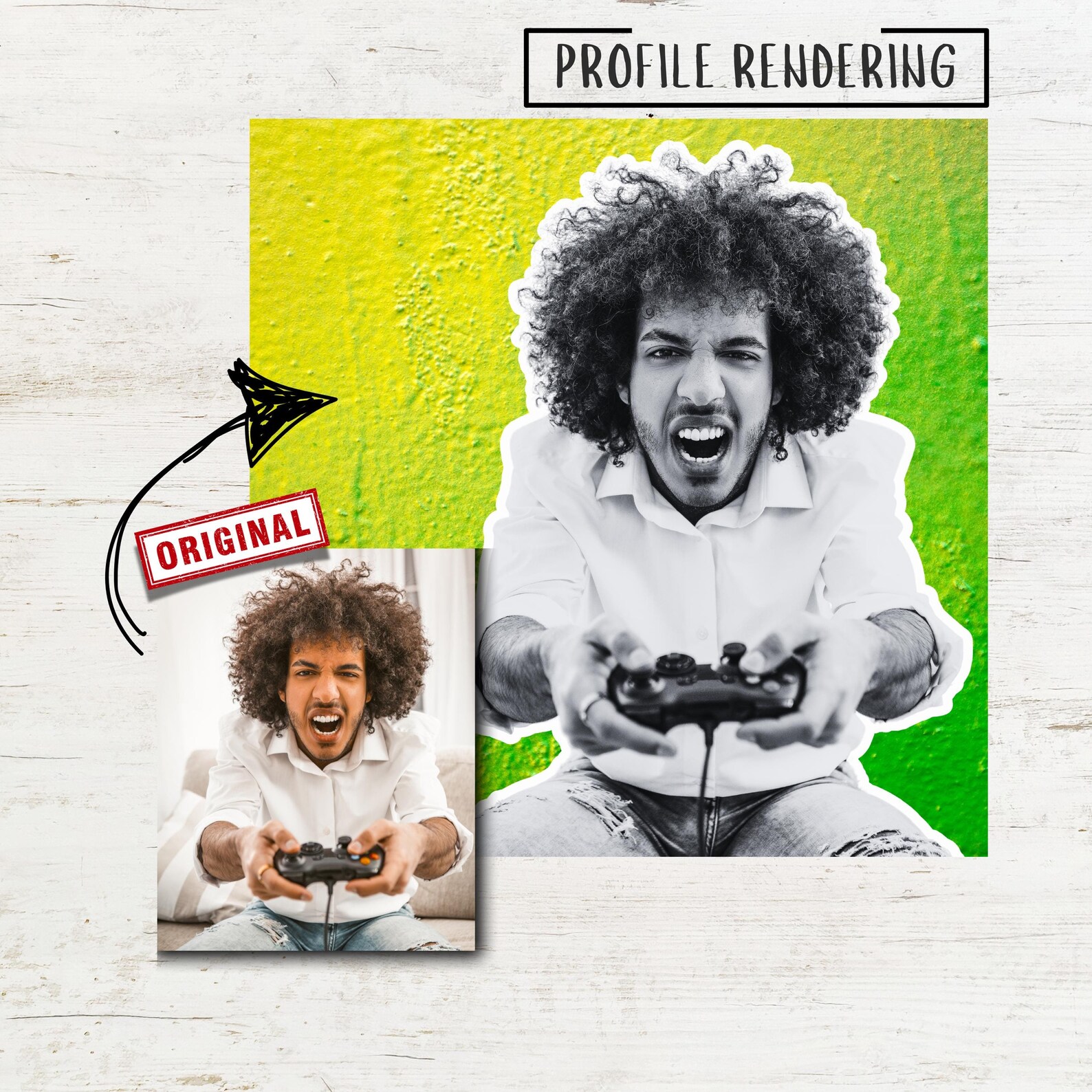 Custom Profile Picture for Streamers Content Creators Twitch Youtube ...