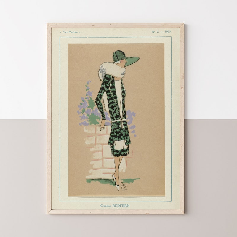 Vintage Magazine Art - Etsy