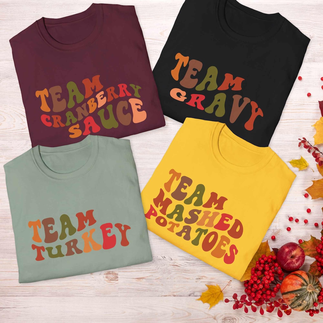 Matching Family T-shirts Thanksgiving Family Shirts Team Turkey Shirt ...