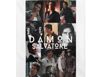 Damon Salvatore Blanket - Etsy
