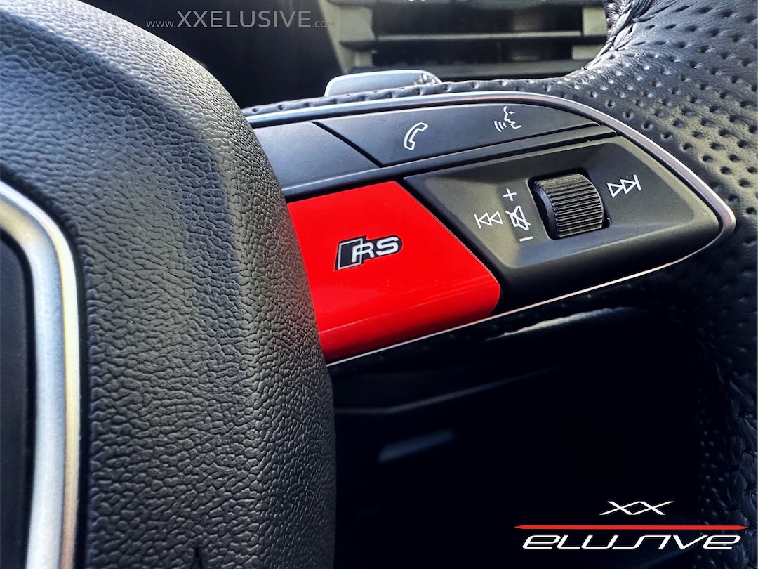 RS Button Colour Changer Overlay for Audi 8Y RS3 Quattro RS3 - Etsy