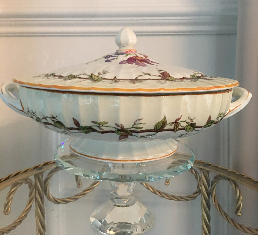 Rare Vintage Royal Worcester Florence Covered Vegetable | French ...