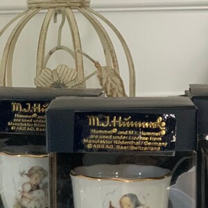 Rare Set of 2 Egg Cups MJ Hummel Reutter Porzellan in Original Box | 2 ...