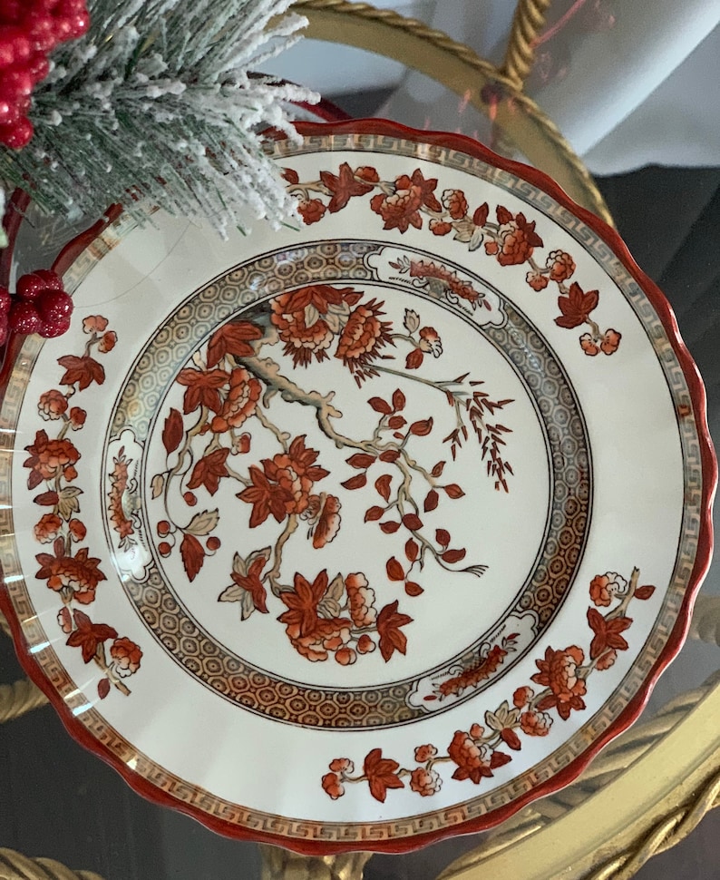 Copeland Spode India Tree Set of 6 Bread/dessert Plates 6 - Etsy
