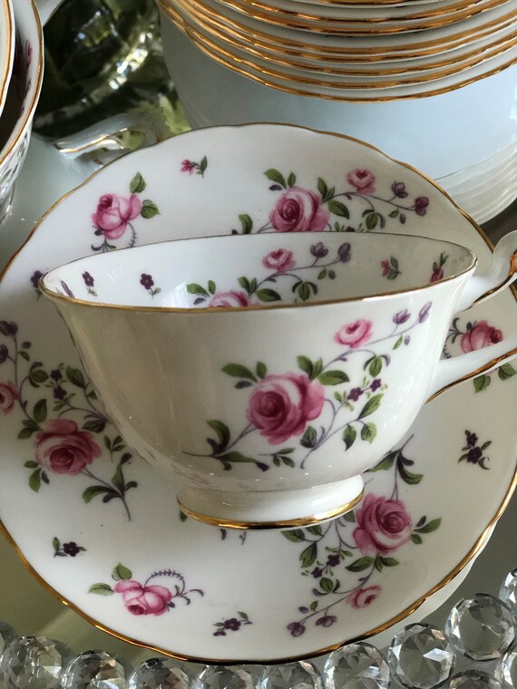 Rare Royal Chelsea Tea Cup and Saucer Set Fine English Bone - Etsy