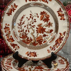 Spode India Tree 7 3/4" Salad Plates | Excellent Condition | Sold ...