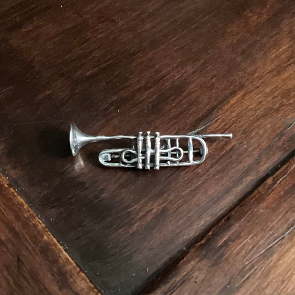 Trumpet Pin - Etsy