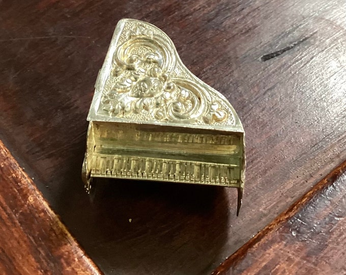 Vintage Sterling Silver Piano Miniature Figurine Marked Weighs 20 Grams ...