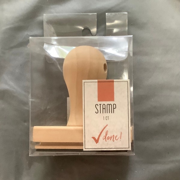 Done! Rubber Stamp - Etsy