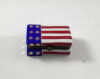 Porcelain Flag Box - Etsy