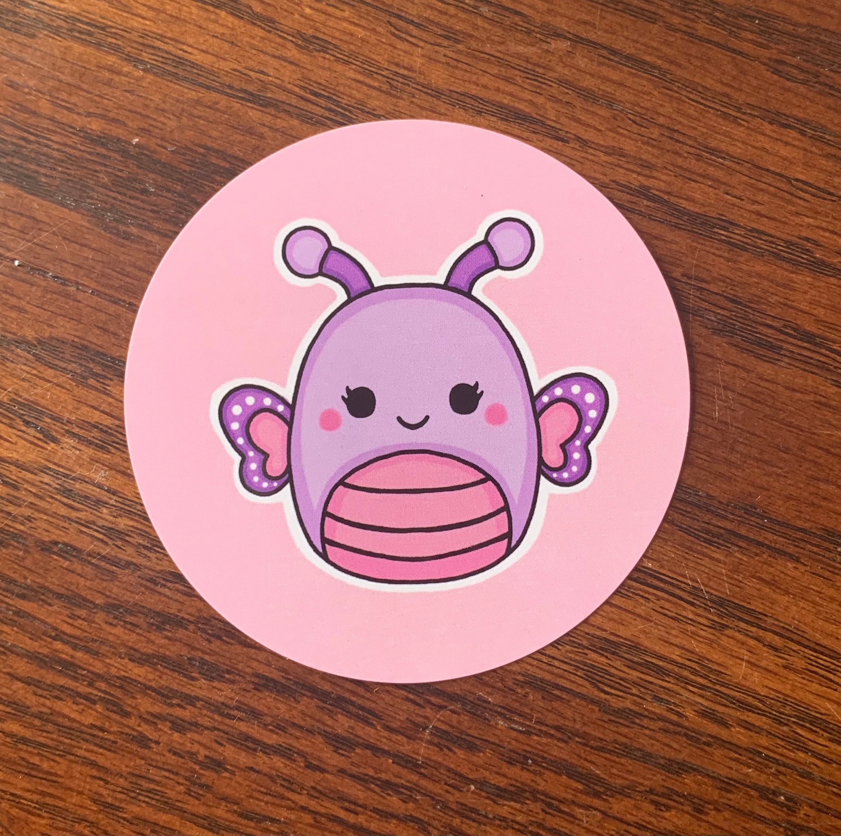 Squishmallow Butterfly Sticker - Etsy