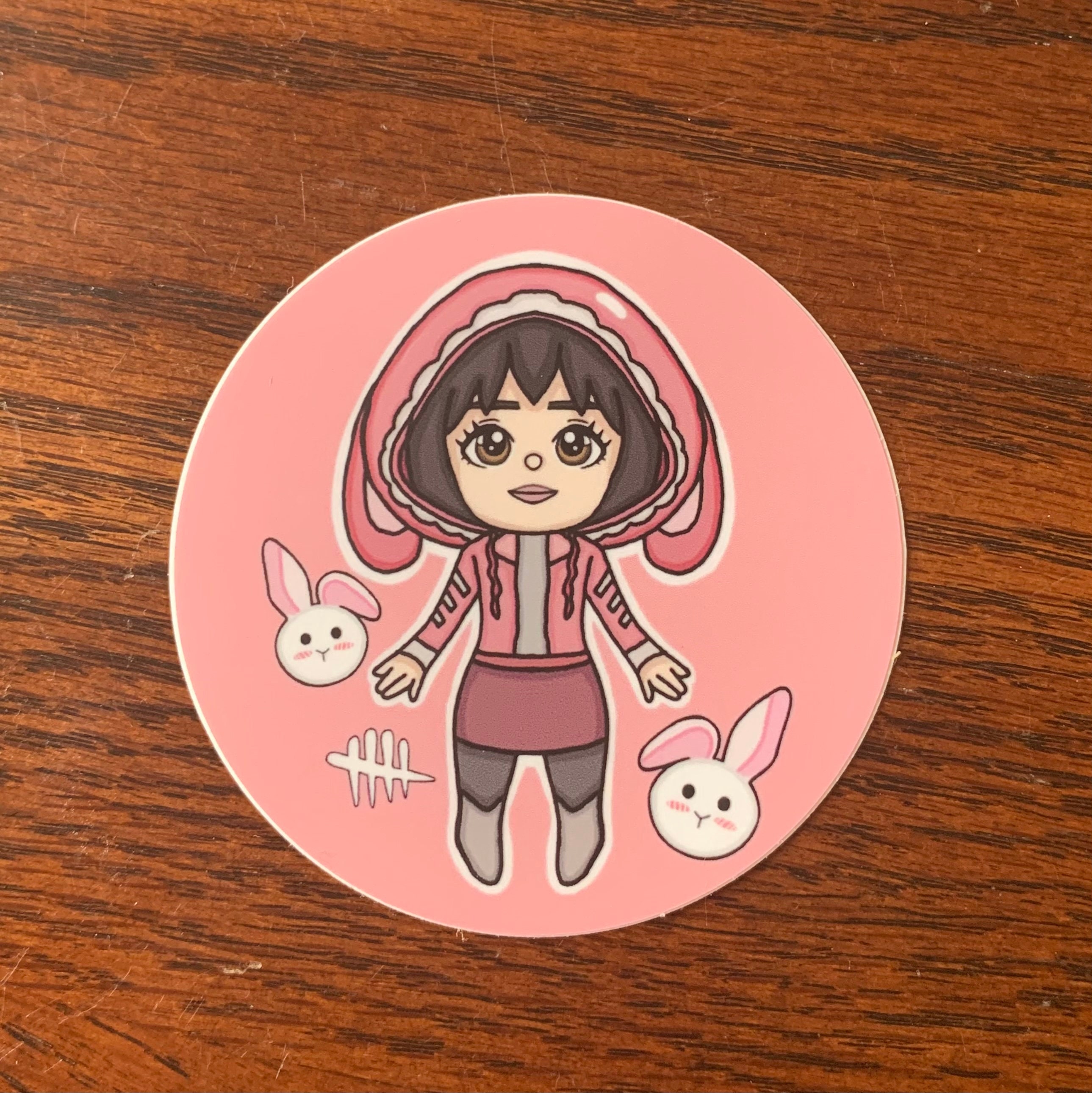 Dead by Daylight Bunny Feng Min Sticker - Etsy