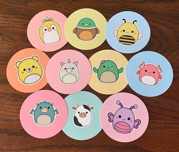 Squishmallow Stickers - Etsy