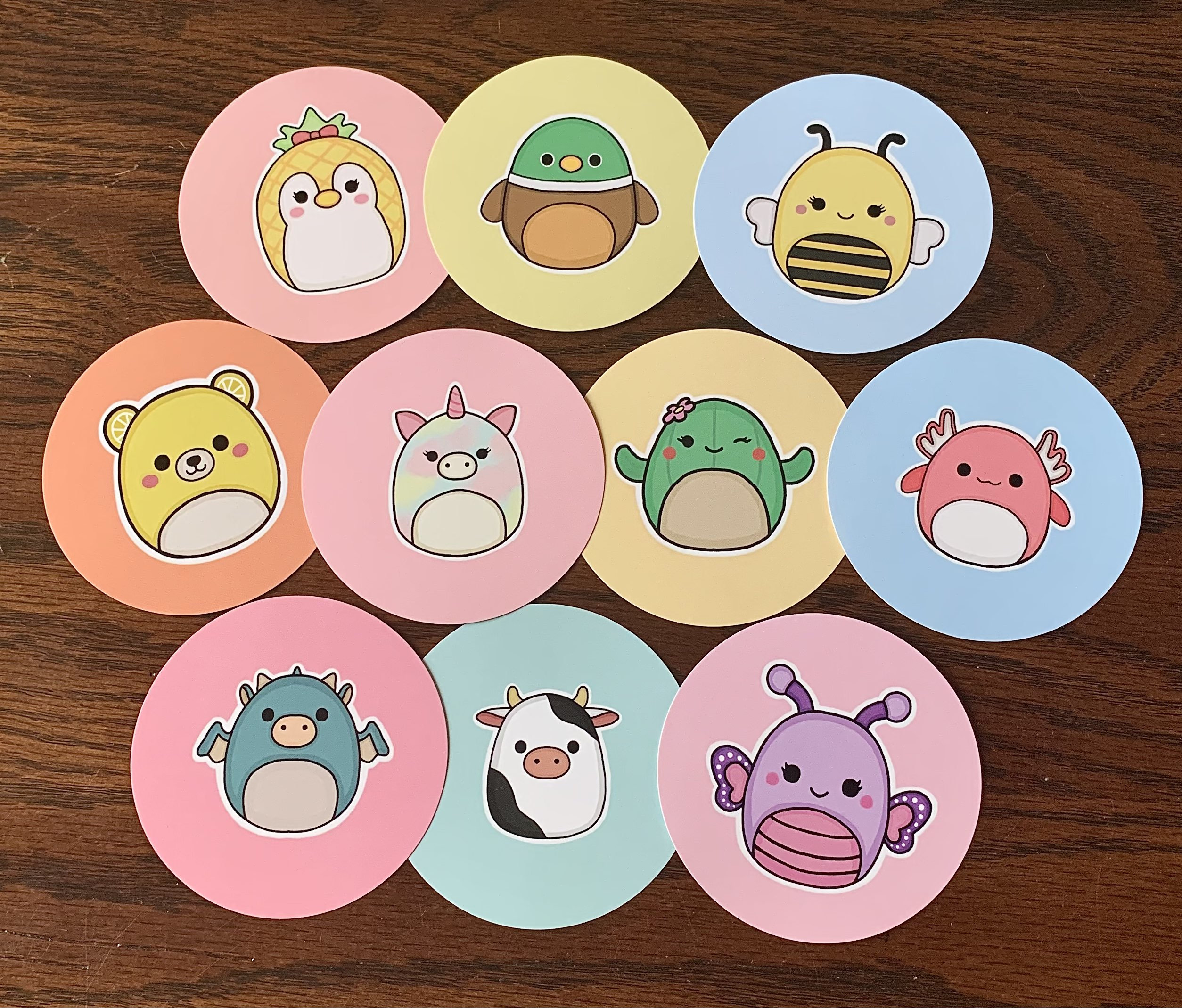 Squishmallow Stickers! - Etsy