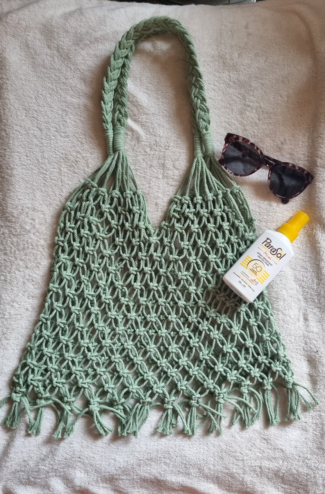 Reversible Macrame Bag - Etsy