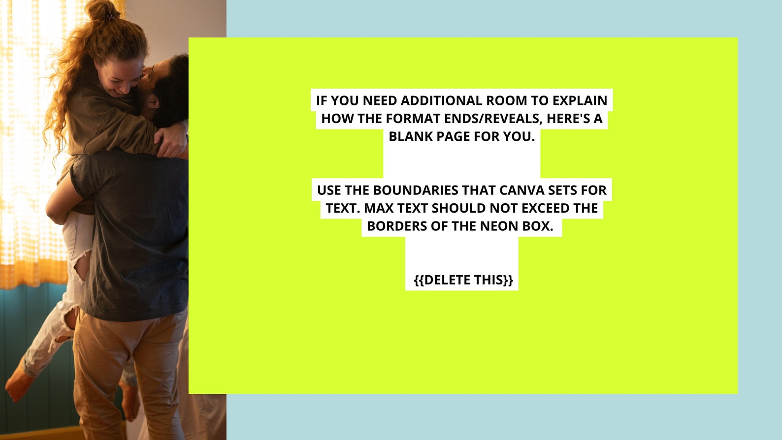 Unscripted / Reality TV Pitch Deck Canva Template - Etsy