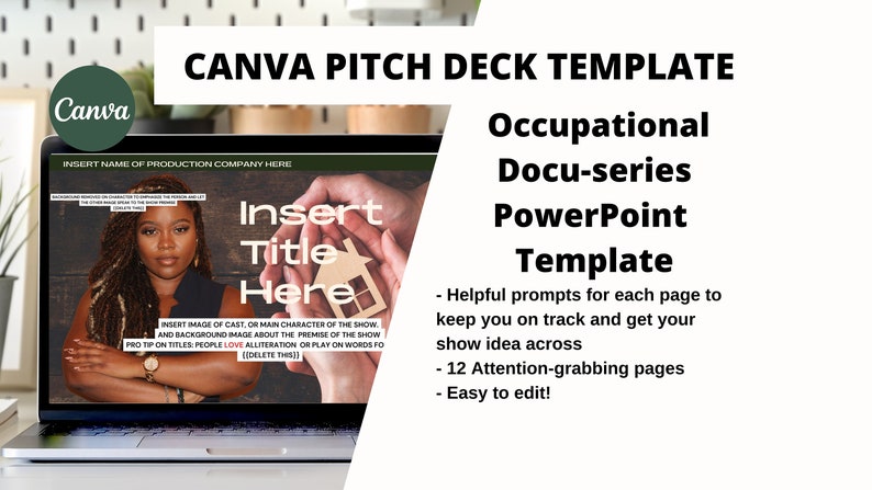 Unscripted / Reality TV Pitch Deck CANVA Template - Etsy