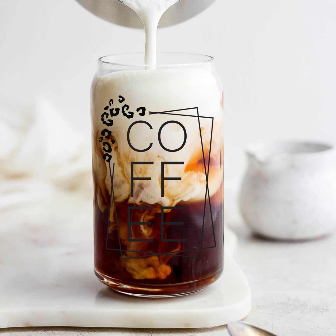 Cold Brew, Glass Cup, Glass Coffee Cup, Glass Cup With Straw, Coffee ...