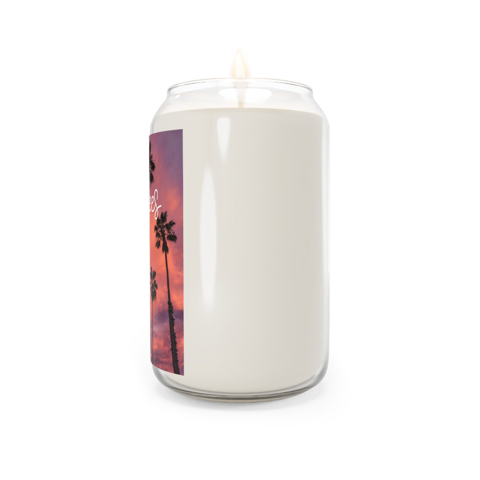 Palm Trees Collection: "sea-breeze" Scented Candle, 13.75oz - Etsy