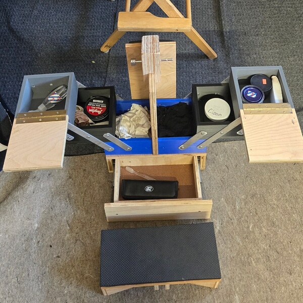 Shoe Shine Stand - Etsy