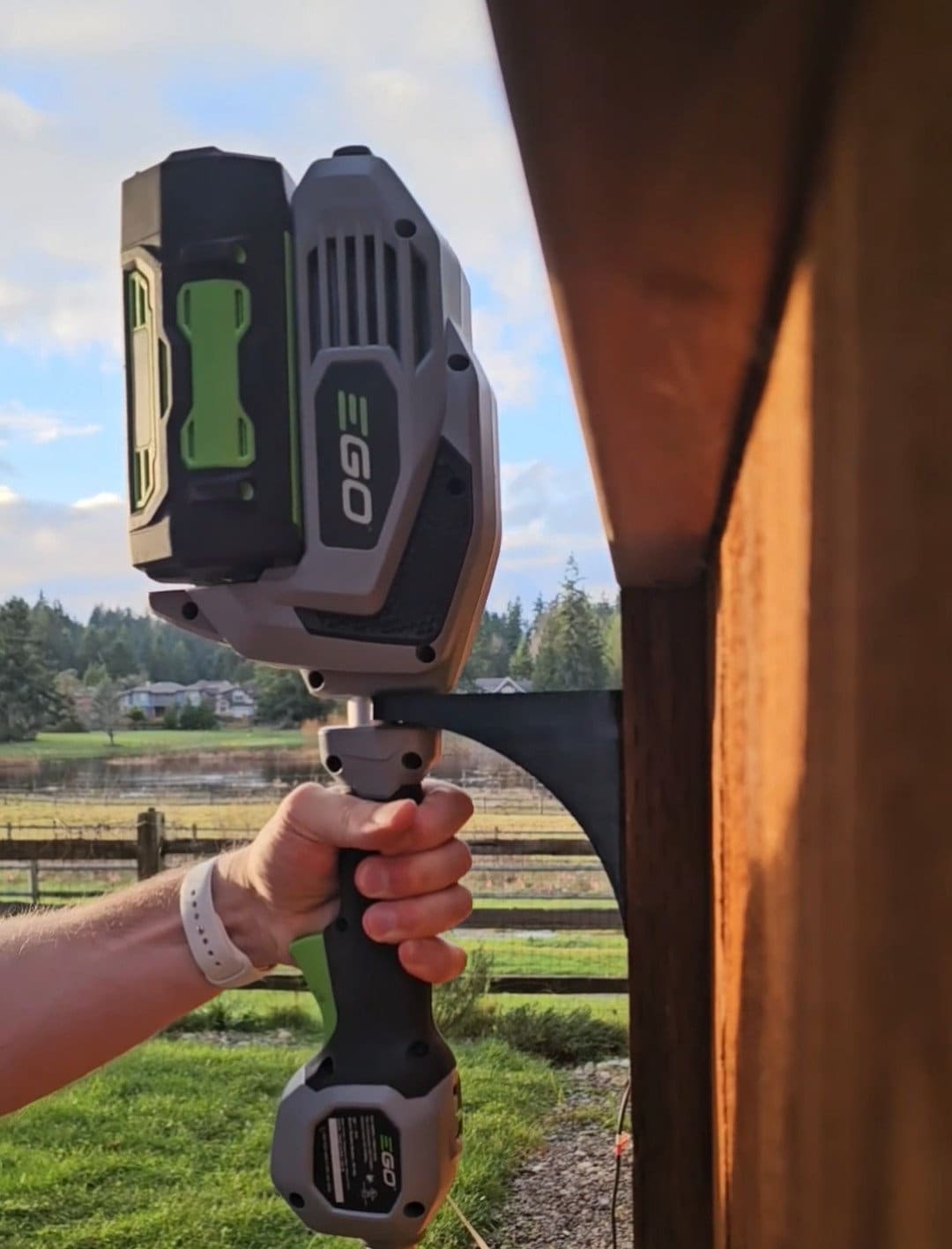 EGO Power Yard Tool Holder Robust. Holds Tools and Add-ons. Made in USA ...