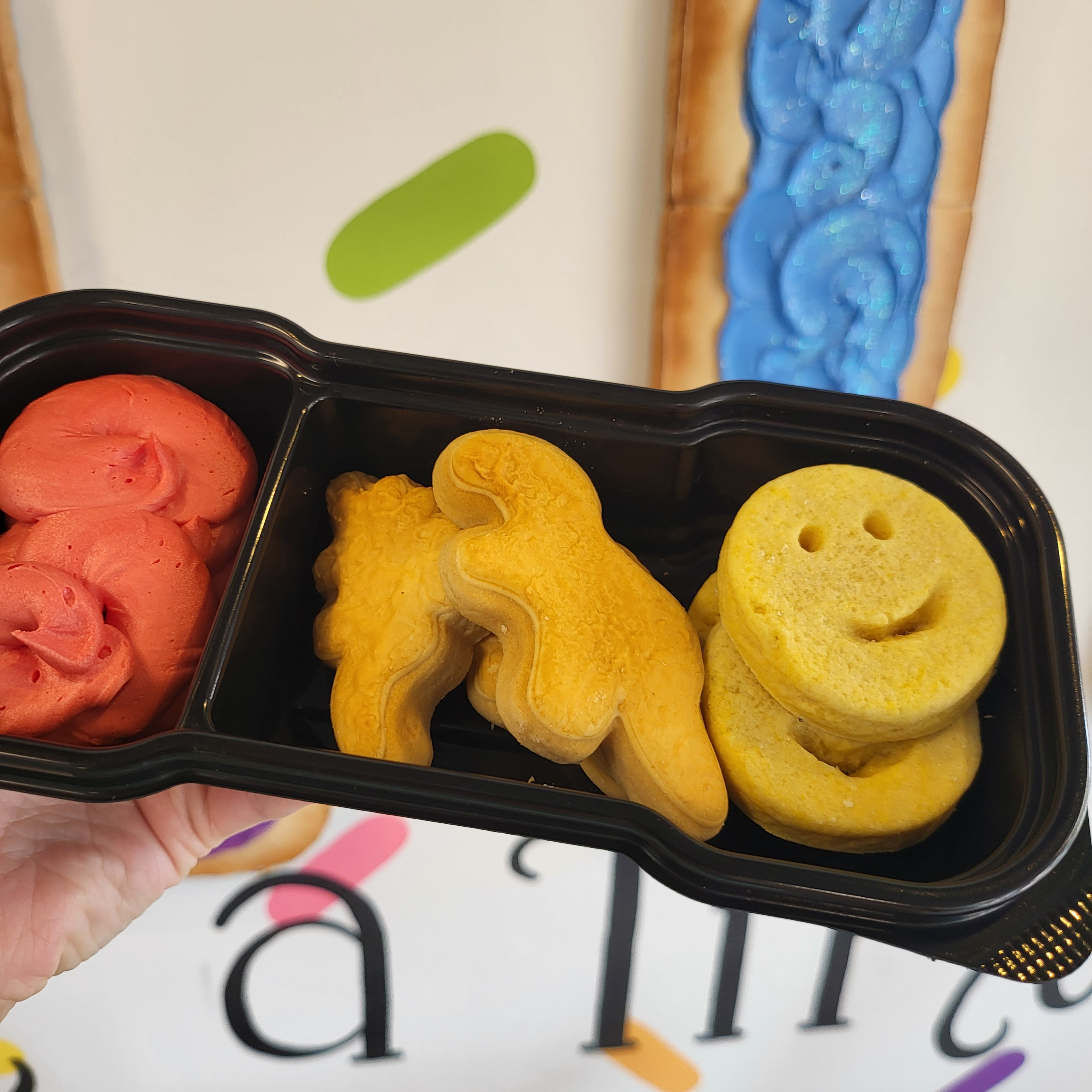 Dino Nuggets & Smiley Fry Cookies - Etsy