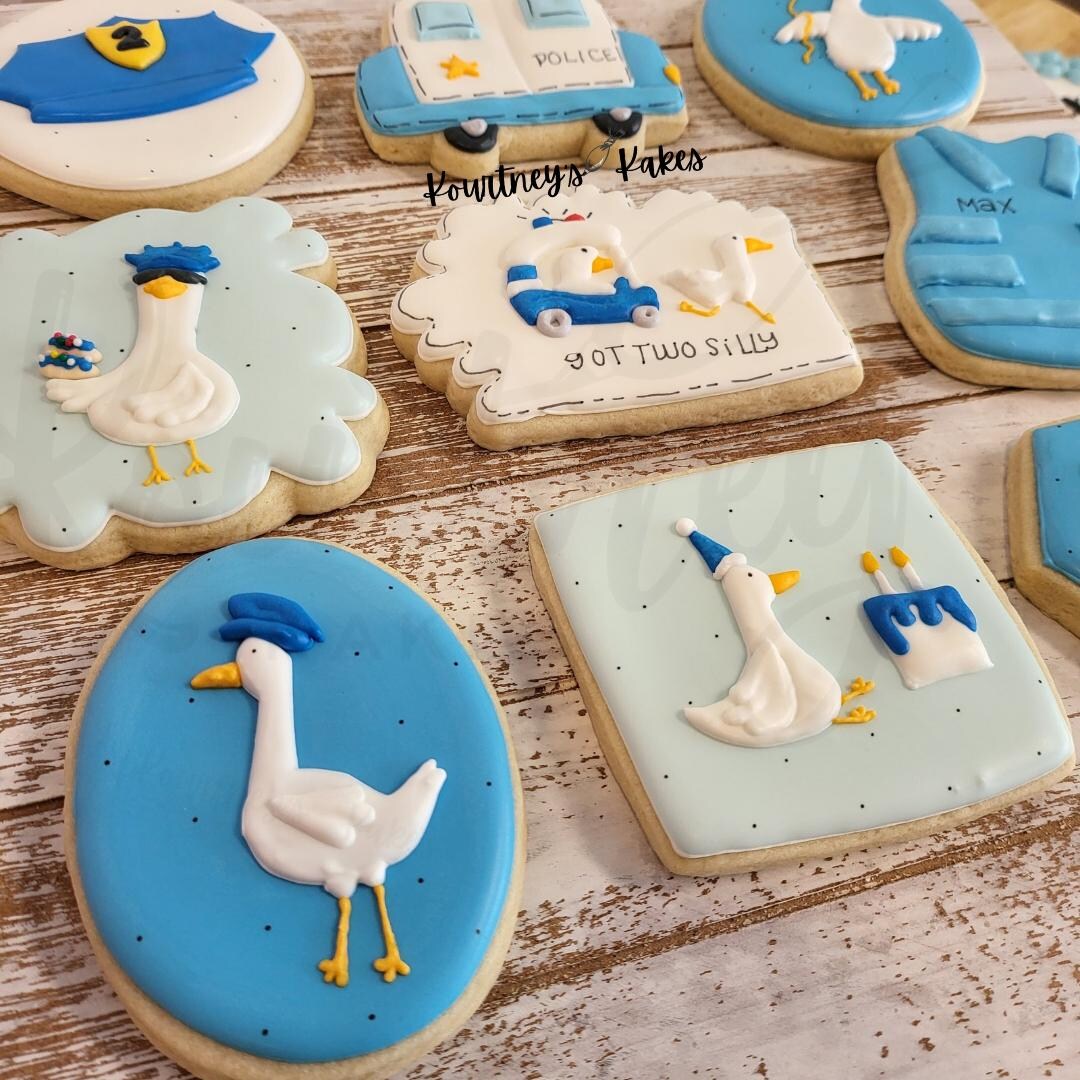 Silly Goose Hand Decorated Cookies: Police Themed (or Other Theme) - Etsy