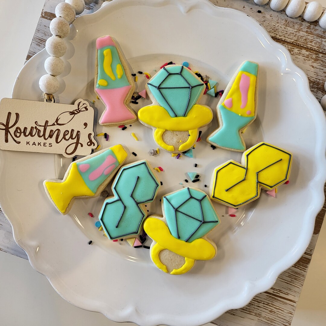 90s Retro Cookie Set (12) - Etsy