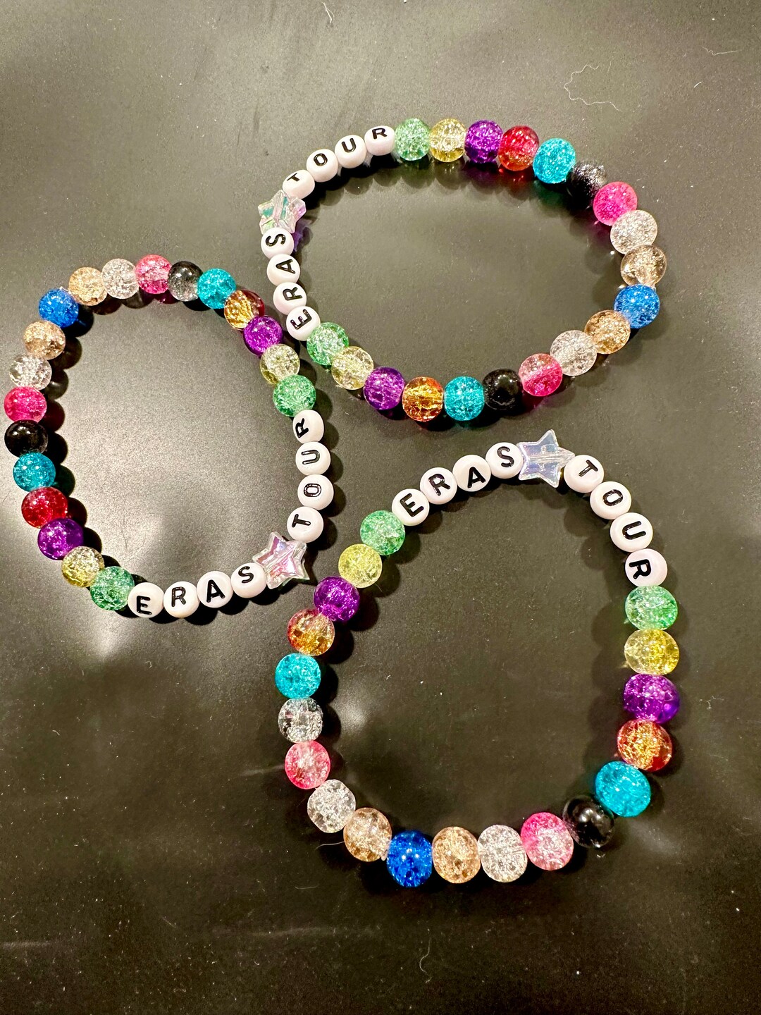 Eras Tour Friendship Bracelet With Bead for Each Era - Etsy