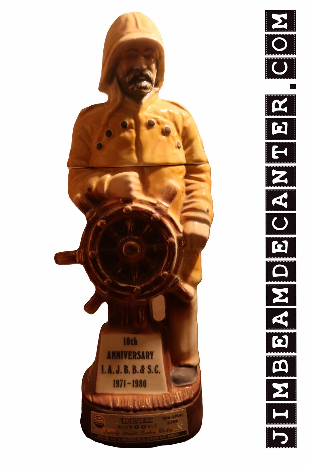 1980 Jim Beam Waterman 10th Anniversary Decanter - Etsy